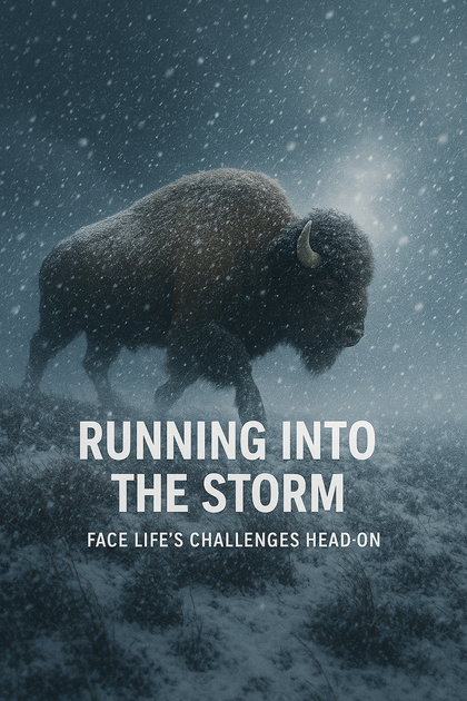 Braving the Storm: The Bison's Unique Strategy and the Life Lessons it ...